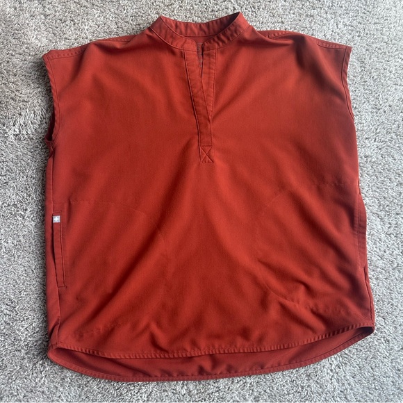 Figs | Tops | Figs Womens Rafaela Oversized Scrub Top Color Auburn ...